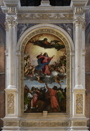 La pala dell'Assunta di Tiziano torna visibile dopo il restauro ...