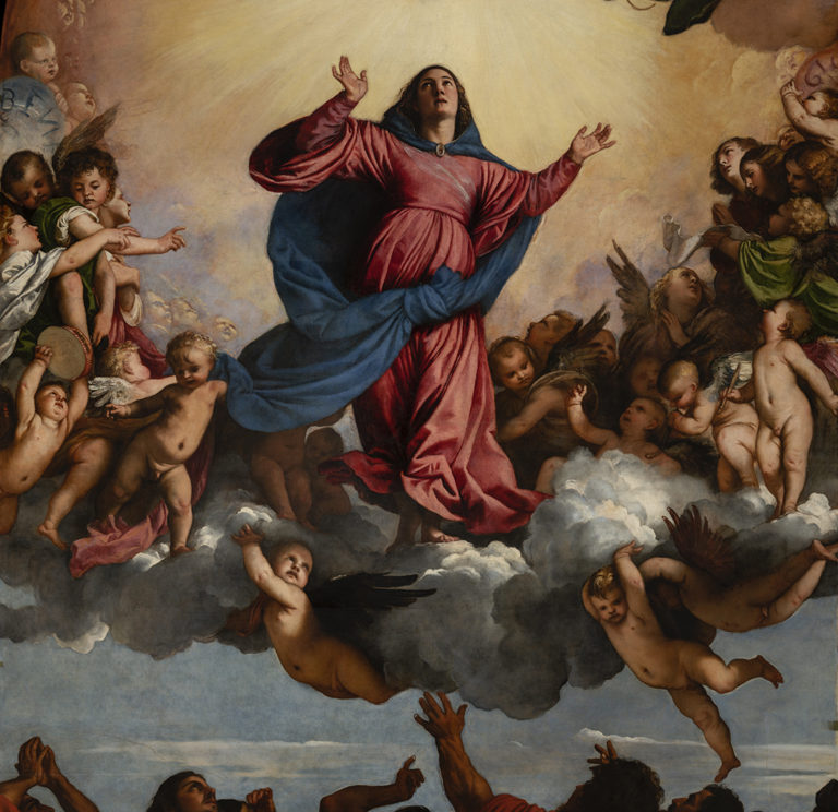 La pala dell'Assunta di Tiziano torna visibile dopo il restauro ...