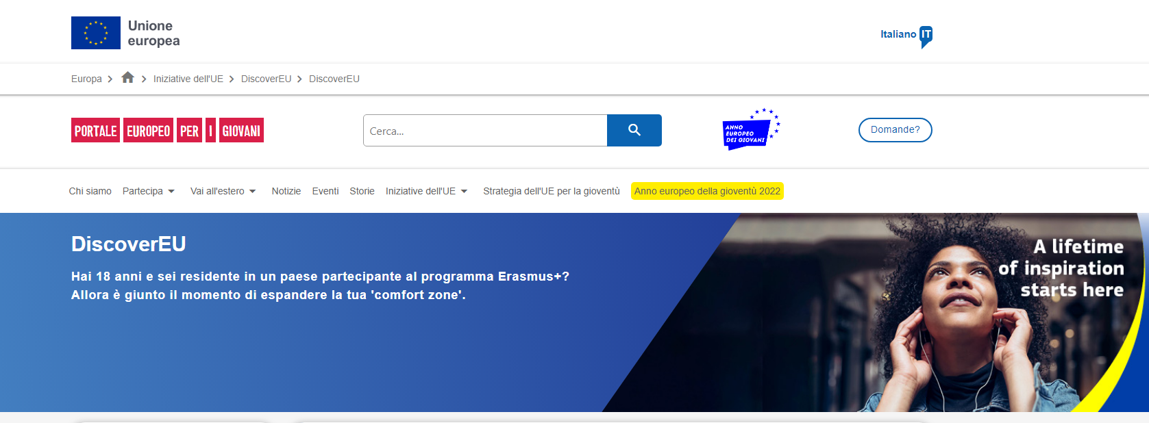 DiscoverEU: 35 mila giovani potranno viaggiare gratis in Europa
